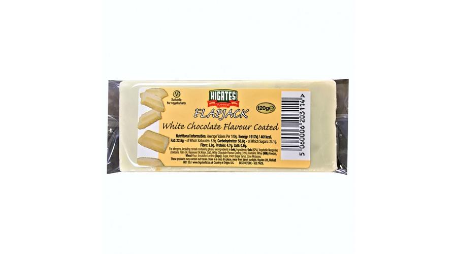 Angol - Higates White Chocolate Flapjack 120g, Angol Reggeli ...