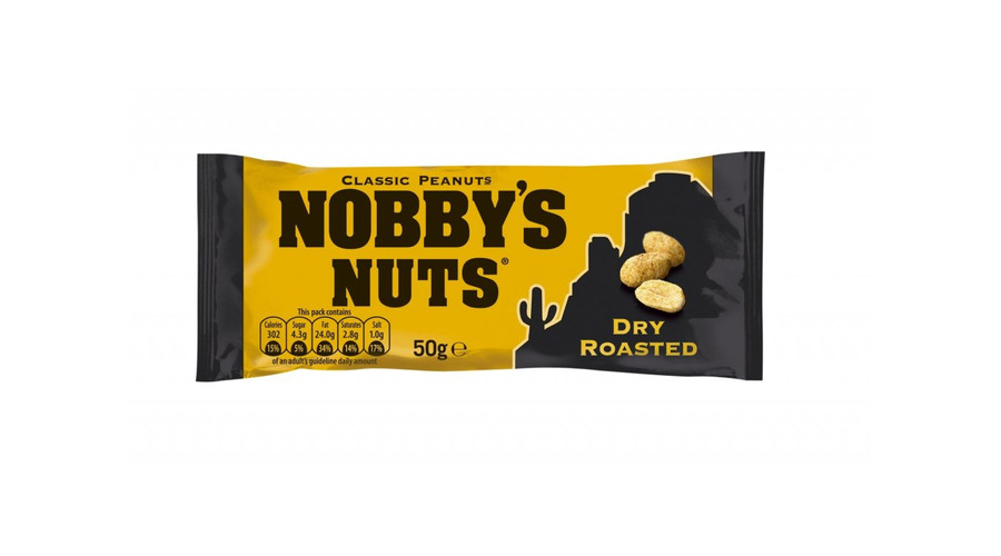 Angol - Nobby's Nuts - Dry Roasted, 50g, Angol Sós magvak, Brit Sós magvak