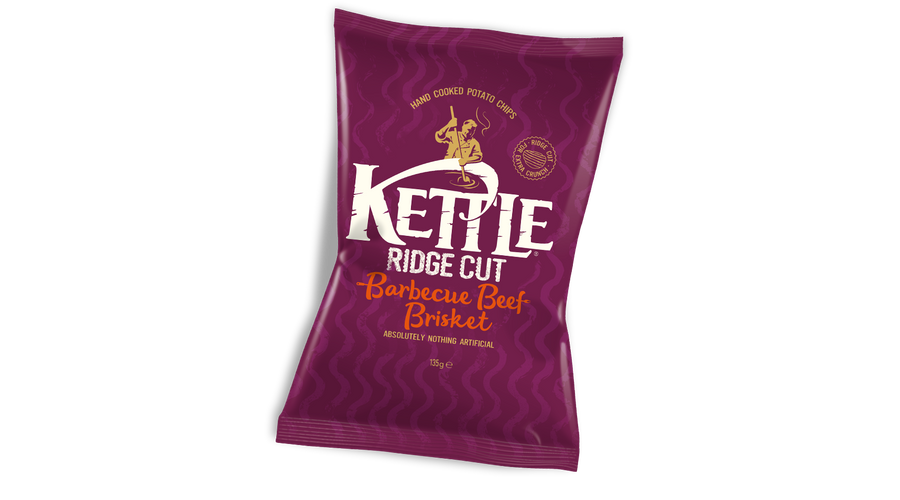 Angol - Kettle Ridge Cut Bbq Beef Brisket Chips 135g, Angol Chipsek ...