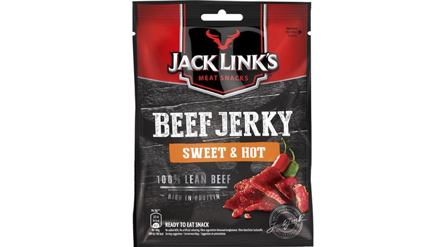 Angol Jack Links Beef Jerky Sweet And Hot 25g Angol Beef Jerky Brit