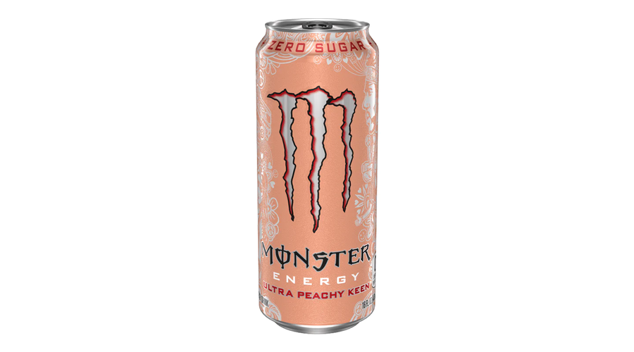 Angol - Monster Ultra Zero Peachy Keen [USA] 473ml, Angol Energiaitalok ...