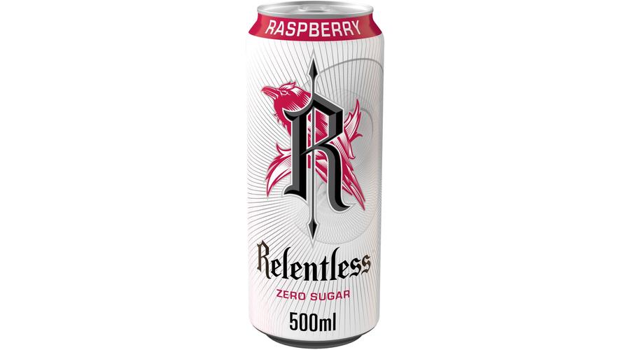Angol - Relentless Raspberry Zero Energy Drink (UK) 500ml, Angol ...