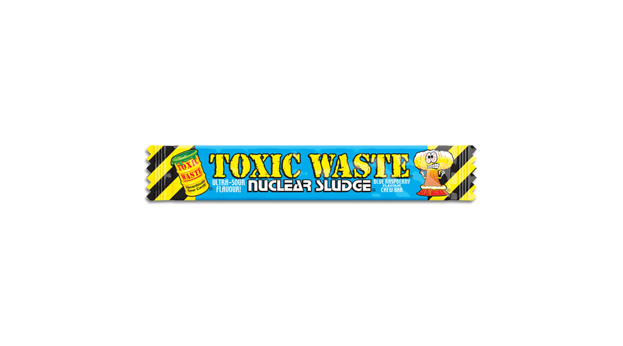 Angol - Toxic Waste Nuclear Sludge Chew Bar Blue Raspberry 20g, Angol ...