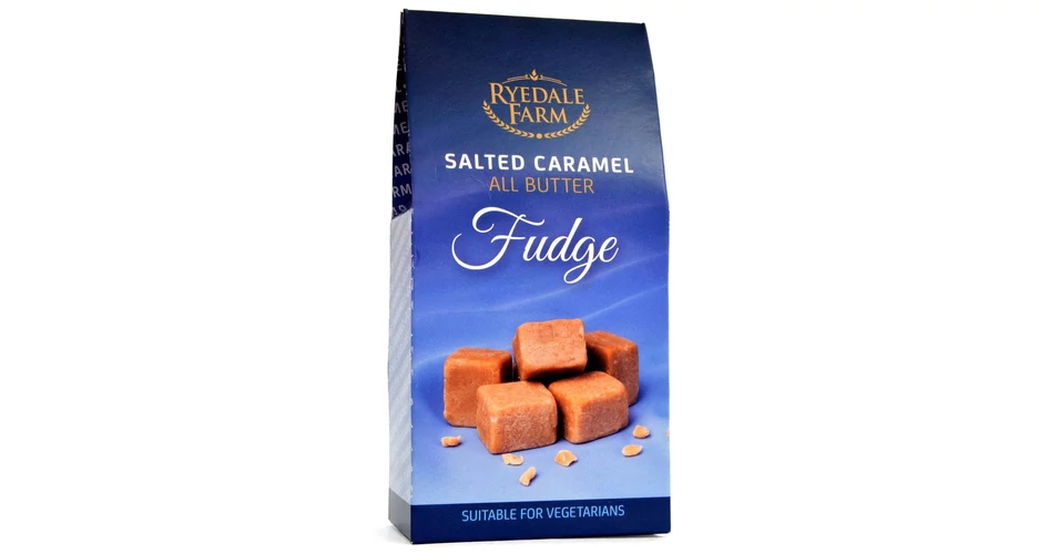 Angol - Ryedale Farm Salted Caramel Fudge 130g, Angol Desszertek ...