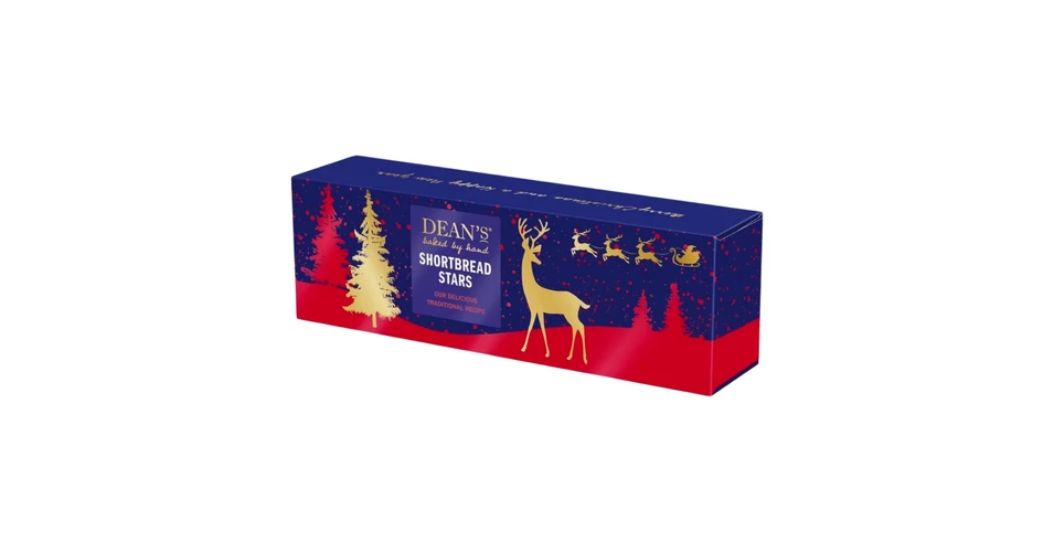 Angol - Dean's Shortbread Stars 140g , Angol Díszdobozos termékek, Brit ...