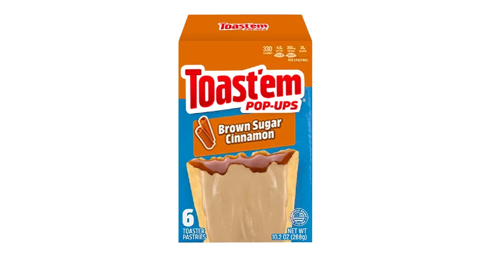 Angol - Toast'em Pop Ups Frosted Brown Sugar Cinnamon Toaster Pastries ...