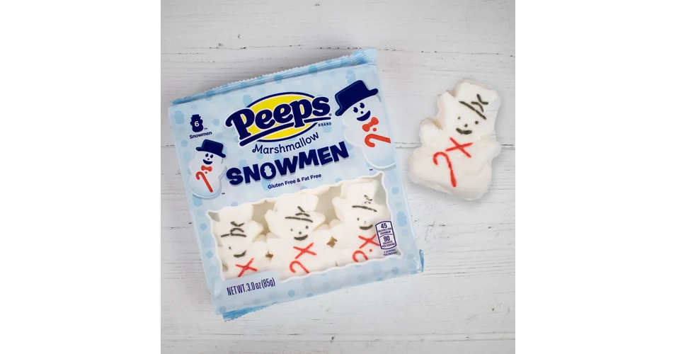 Angol - PEEPS Marshmallow Snowmen 6dbos, Angol Szezonális édességek ...