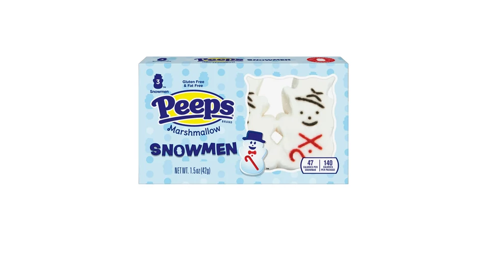 Angol - PEEPS Marshmallow Snowmen 3dbos, Angol Szezonális édességek ...