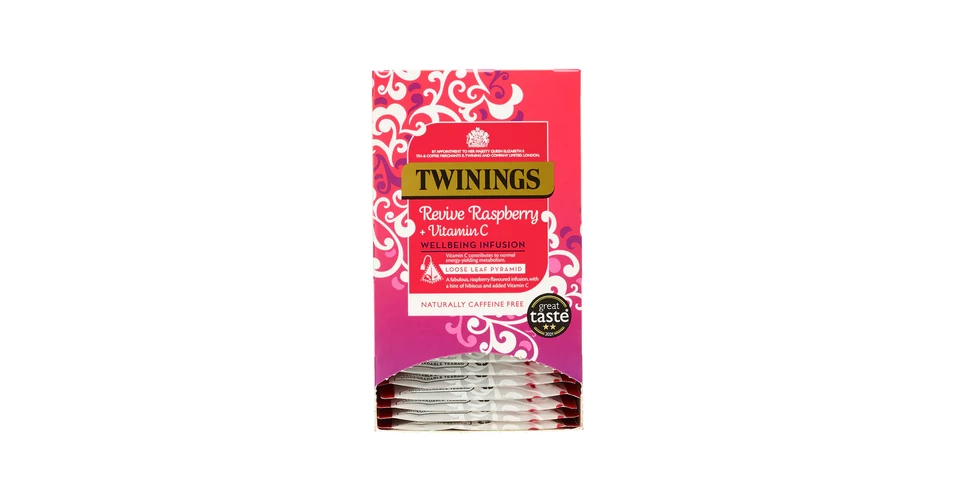 Angol - Twinings Revive Raspberry & Vitamin C 15 piramis filter, Angol ...