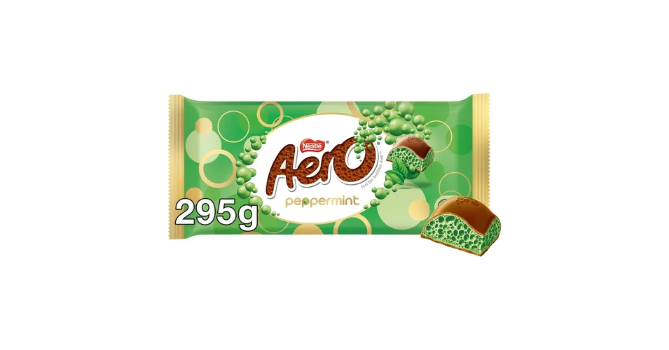 Angol - Aero Peppermint Chocolate Sharing Bar 295g, Angol Desszertek ...