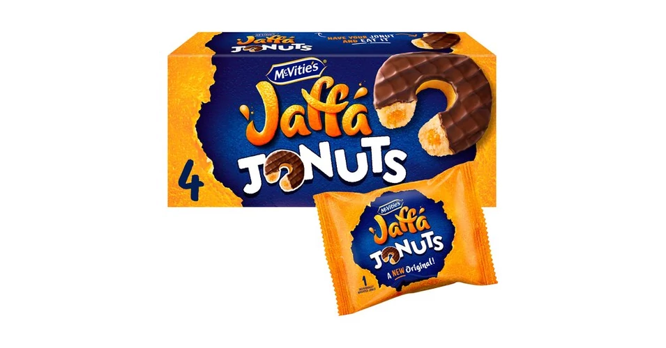 Angol - Mcvitie's Jaffa Cake Jonuts Biscuits 4 Pack, Angol Desszertek ...