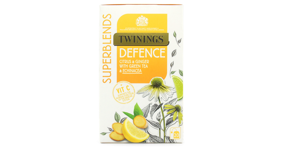 Angol - Twinings Superblends Defence Tea 20 db filter, Angol Gyógy ...