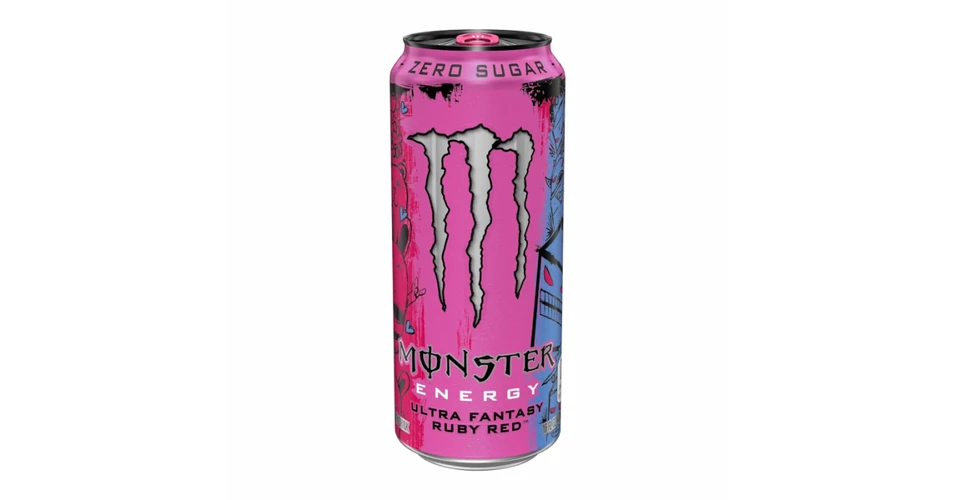 Angol - Monster Ultra Fantasy Ruby Red [USA] 473ml, Angol Energiaitalok ...