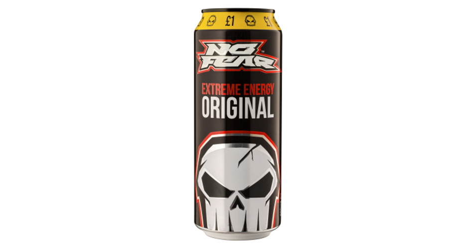 Angol - No Fear Extreme Energy Drink PM (árcímkés) 485ml, Angol ...