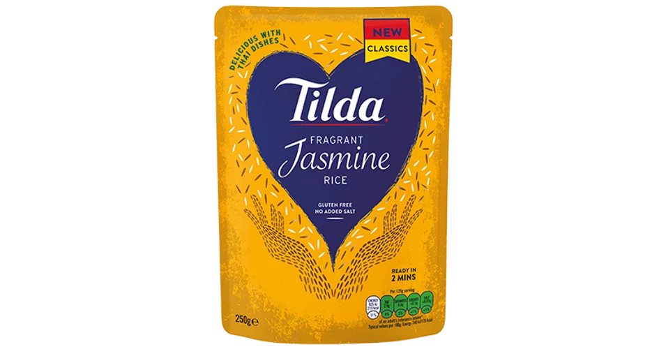 Angol - Tilda Jasmine steamed rice 250g, Angol Rizs, Brit Rizs