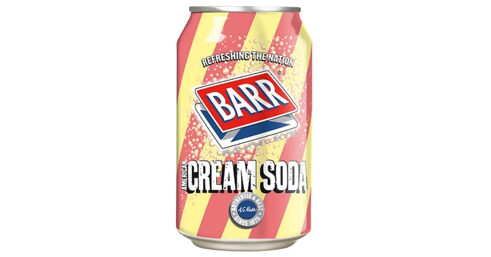 Angol - Barr Cream Soda 330ml , Angol Üdítők, Brit Üdítők