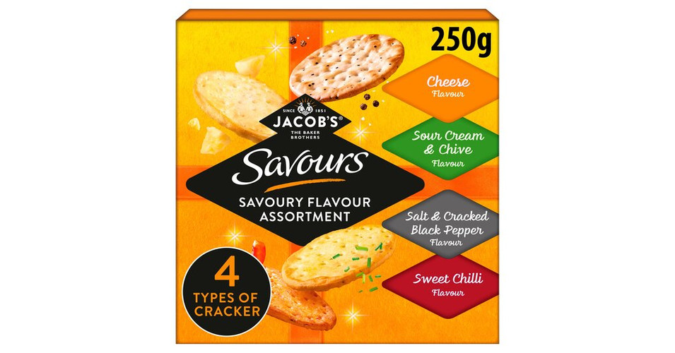 Angol - Jacobs Savours Assortment 250g, Angol További termékek, Brit ...