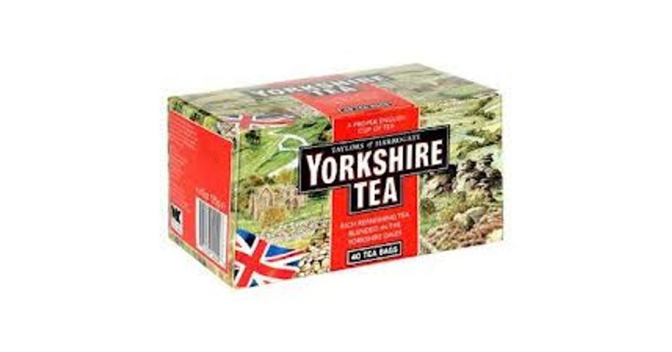 Angol - Yorkshire tradicionális fekete tea 40 filter , Angol Fekete ...