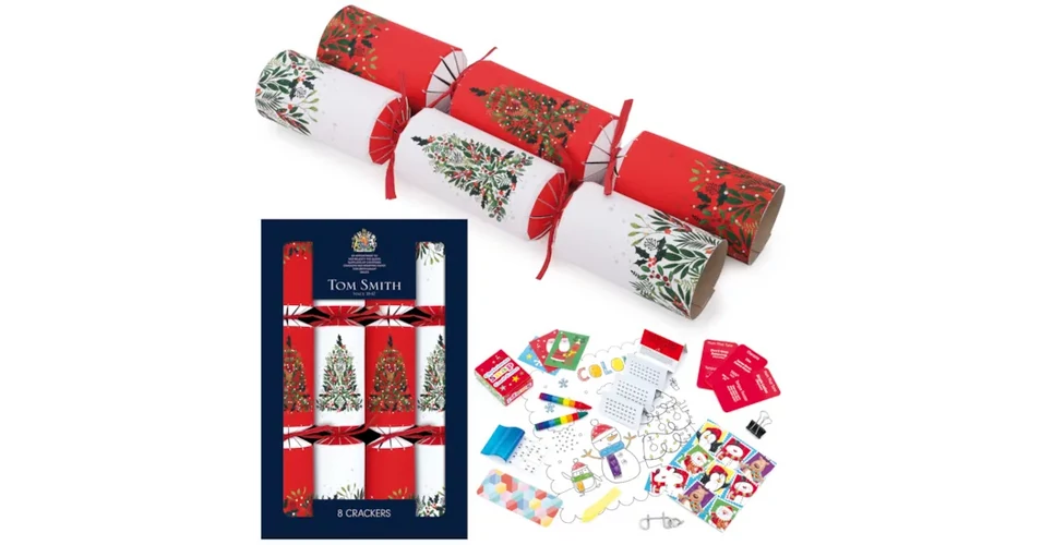 Angol - Tom Smith Traditional Family Christmas Crackers 8x12.5 méretű ...